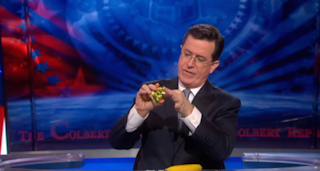 A Definitive Ranking of the 48 Things Under Stephen Colbert's Desk