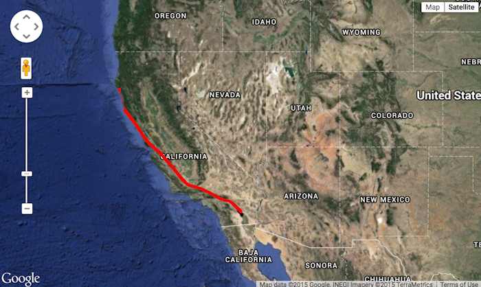 Photos Of The San Andreas Fault Show What The Geological Phenomenon ...