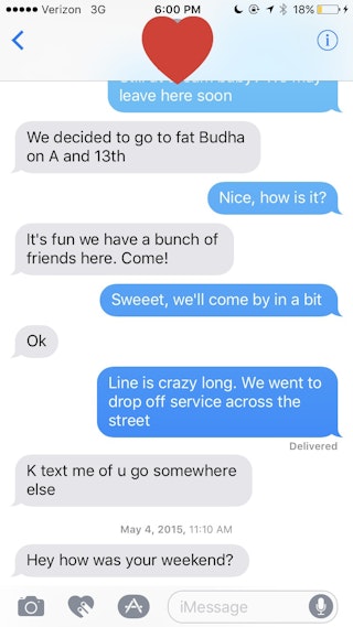 What Ghosting Text Messages Really Look Like